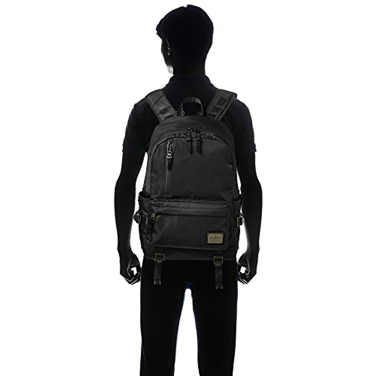 MAKAVELIC(マキャベリック) Men's Sierra Fundamental Daypack, Black (Black 19-3911tcx)