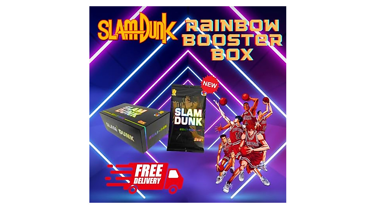 The First Slam Dunk Basketball Card Collection Set - 60 Collectible Cards