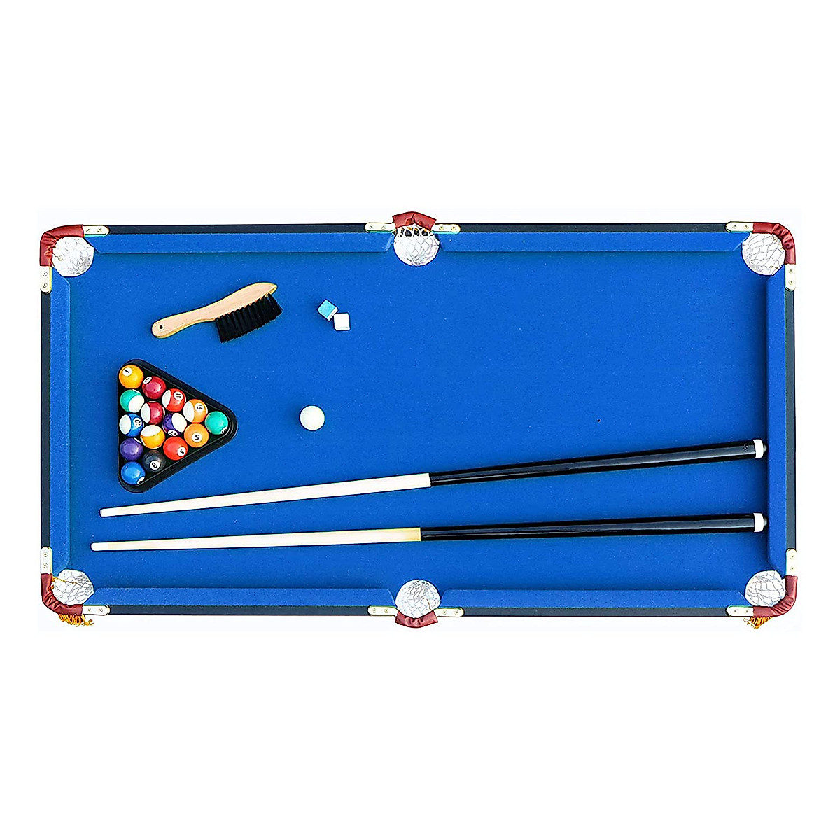 RACK Leo 4-Foot Folding Pool Table - Portable & Beginner Friendly