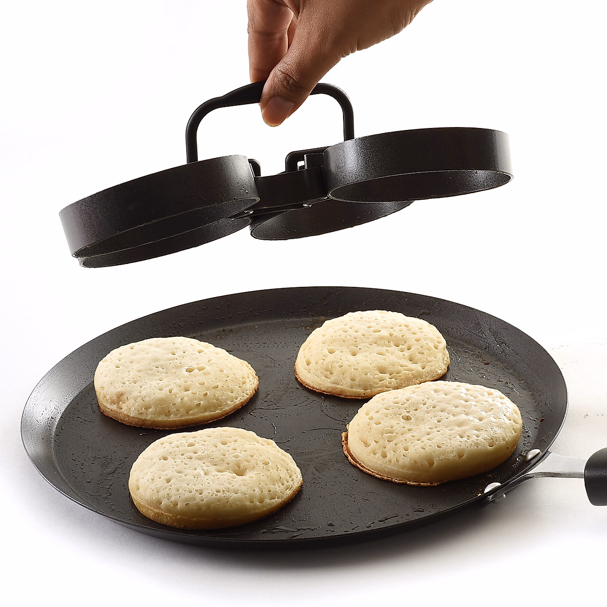 Norpro Nonstick Egg/Pancake Rings, 4 Piece Set