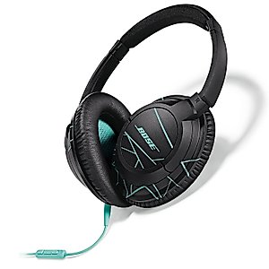 Bose SoundTrue Headphones Around-Ear Style, Black/Mint