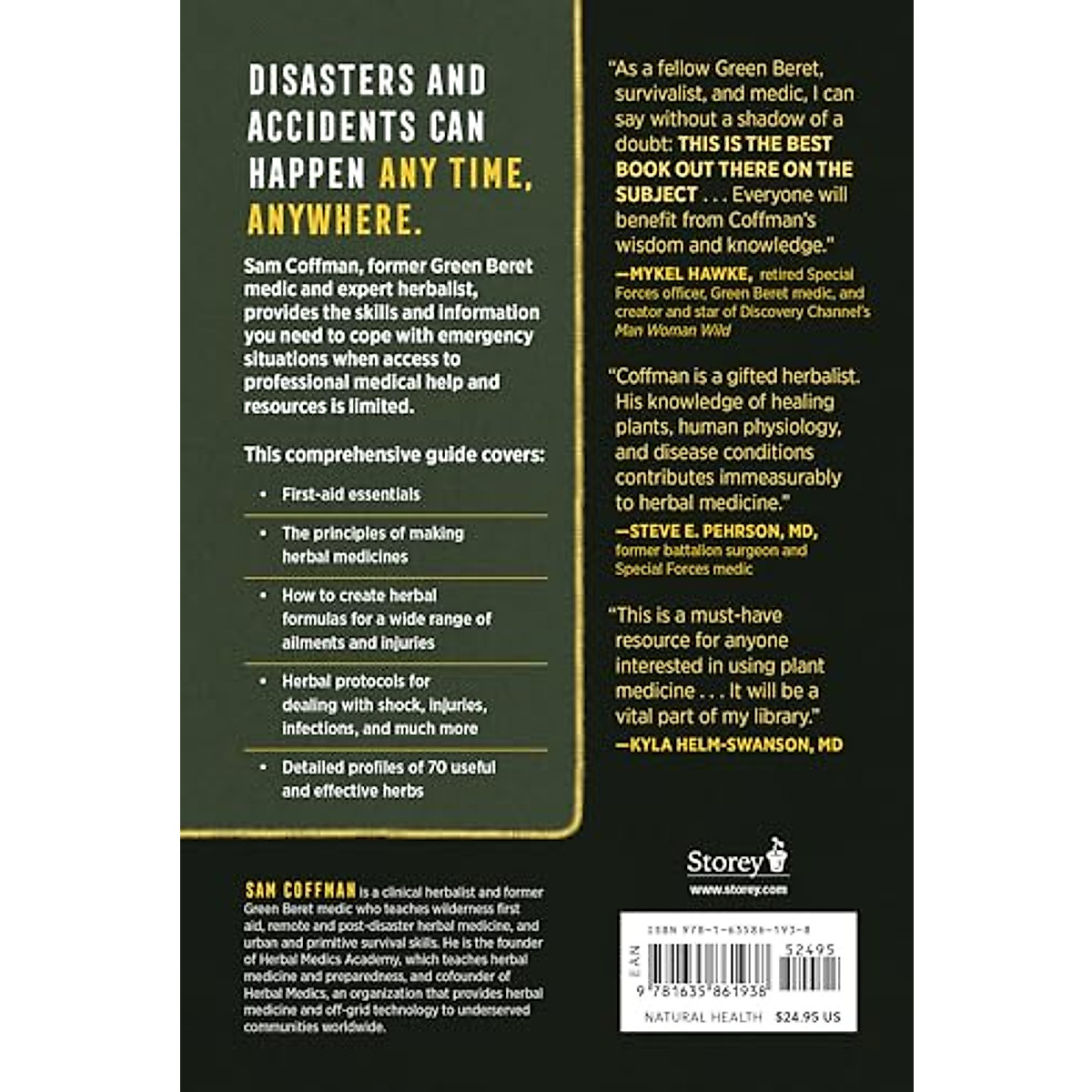 Herbal Medic: A Green Beret's Guide to Emergency Medical Preparedness and Natural First Aid