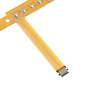 Mcbazel Replacement SL SR Left Right Sync Button Ribbon Flex Cable Set for NS Switch NS Joy-Con Controller Repair Spare Parts
