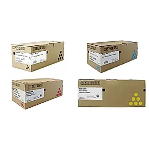 Ricoh Type SPC310HA 406475, 406476, 406477, 406478 Toner Cartridge Set (OEM)