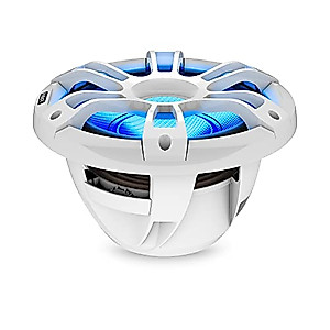 Garmin Fusion® Signature Series 3i Marine Subwoofers, 10" 600-watt CRGBW Sports White Marine Subwoofer