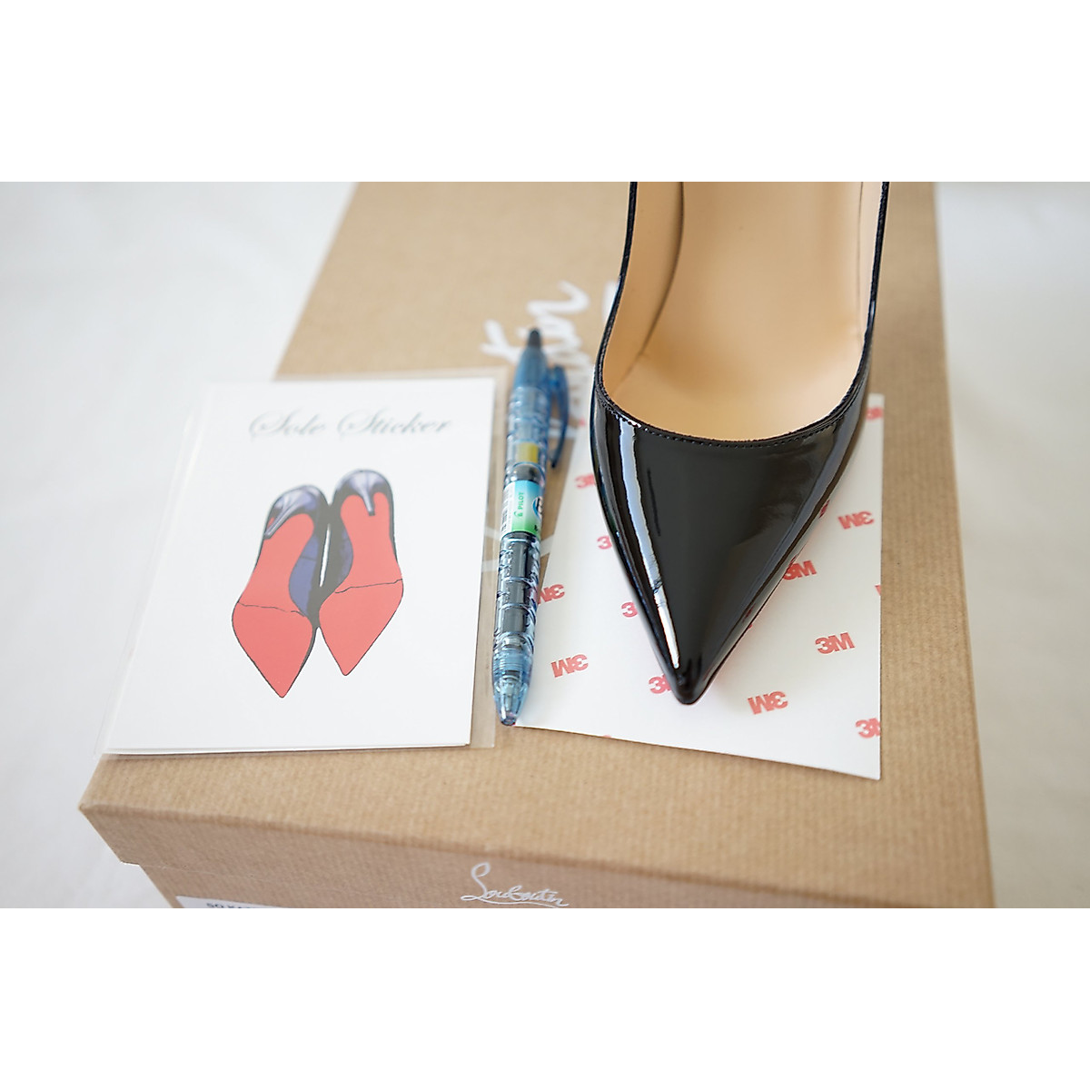 Sole Sticker Crystal Clear 3M Sole Protector for Christian Louboutin High Heels