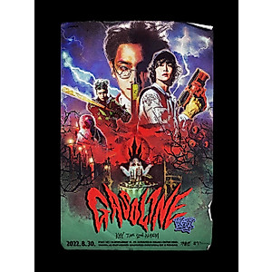 DREAMUS SHINEE KEY Gasoline 2nd Album Floppy Version CD+Poster+Folding Poster On Pack+Booklet+Sticker+Photocard+Tracking, BLACK