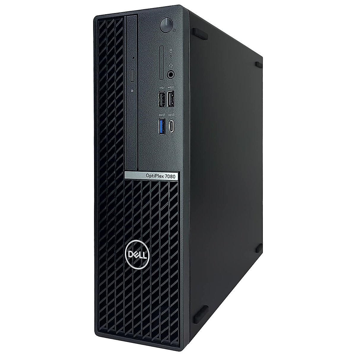 Dell OptiPlex 7080 SFF Small Form Factor Desktop Computer - 10th Gen Intel Core i7-10700 8-Core up to 4.80 GHz CPU, 16GB RAM, 256GB SSD + 1TB HDD, Intel UHD Graphics 630, DVD Writer, Windows 10 Pro