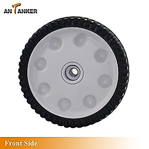 Antanker Front Drive Wheels Replaces MTD 734-04018C 734-04018 734-04018A 734-04018B for Troy Bilt Tuff-Cut 210 TB210 TB230 TB240 Self Propelled Mower/Cub Cadet Stens 205-712 Lawn Mower Set of 2