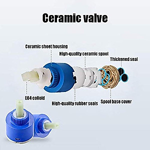 ShiSyan Y-LKUN Taps Sink Faucet Kitchen Faucet Folding Stretchable Stainless Steel Kitchen Sink Faucet Single Handle 360 ° Rotation Modern Style Brushed Nickel