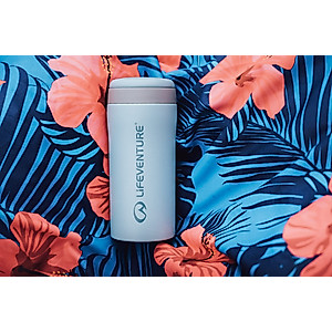 Lifeventure Thermal Mug, Matt Ice Blue, 300ml