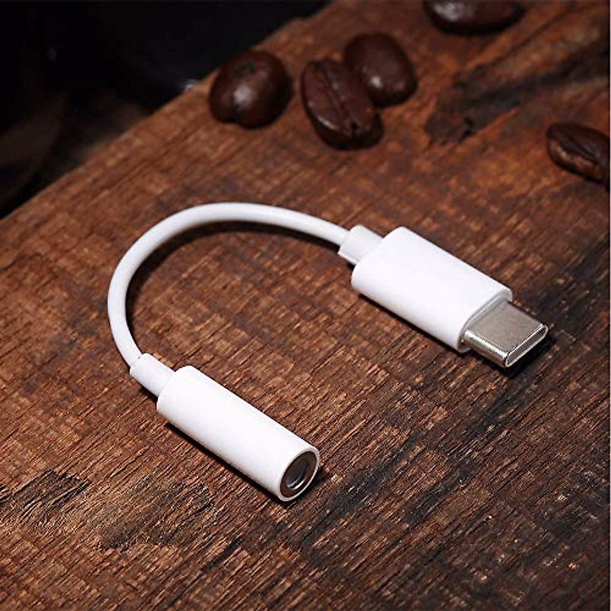 Type C to 3.5mm Aux Cable JIMAT USB C to 3.5mm Jack Audio Female Compatible for Pixel Pad P20 Pro Mate 20 Pro OnePlus Xiami Stereo Microphone Noise Cancelling Headphones Jack Converter