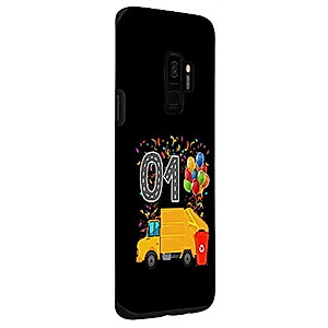 Galaxy S9 Happy O1 Birthday Rear Loader Garbage Truck Case