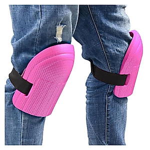 TIANSDL Garden Kneeling Pad, Shockproof Adult Knee Pads, Protective Collision Avoidance Kneepads Thickened Cushion For Gardening, Flooring ( Color : Pink )