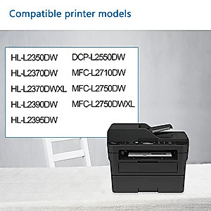ZJBJ (1-Black) TN730 TN-730 Toner Cartridge Compatible Replacement for Brother DCP-L2550DW MFC-L2710DWL 2750DWL 2750DWXL