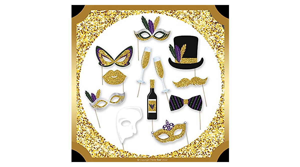Masquerade Party Decorations Kit - Elegant Party Supplies for Any Event