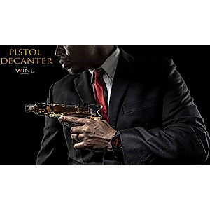 Gifts for Men Dad, 9 Oz Whiskey Decanter Set with Two 2 Oz Glasses, Unique Birthday Gift Ideas from Daughter Son, Home Bar Gifts, Drinking Accessories Funny Military Retirement Present, Cool Dispenser