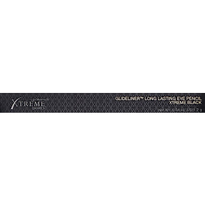 GlideLiner Long Lasting Eye Pencil Xtreme Black with Sharpener