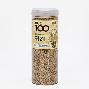 [NongHyup] Whole Oat Groats, Product of Korea, Whole Kernels, Rice Substitute, 농협 밥심 귀리, 100% 한국산 귀리 잡곡 (1.65 lb)