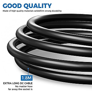 15V Charger Compatible with Turtlebox Gen 2 Outdoor Portable Bluetooth 5.0 Speaker Turtlebox Speaker Replacement Charger (Gen 2) Adapter Cord