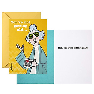 Hallmark Maxine Funny Birthday Cards Assortment (5 Cards with Envelopes)