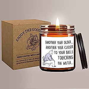 Happy Birthday Gifts for Men Dad Boyfriend Him Husband Brother Best Friend Birthday Gift Ideas, Funny Gag Gifts 30th 75th 60th 40th 50th Birthday Gifts for Men Christmas Gifts Birthday Candles