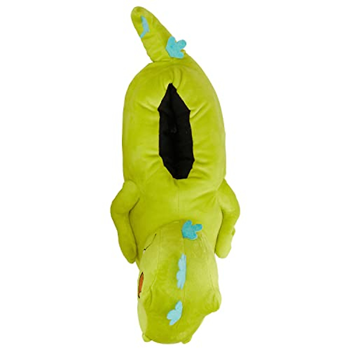 Nickelodeon Mens Rugrats Reptar Plush Slippers - Mens Classic Rugrats Reptar Plush Slippers 90s Slippers (Green, 11)