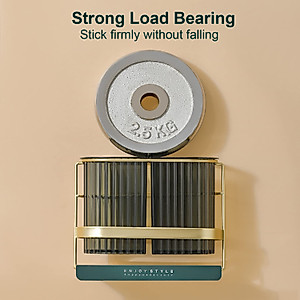 HAFUU Wall Mount Chopstick Holder with Drain Tray, Utensil Holder Silverware Drying Rack for Countertop Sink Flatware Caddy, Hanging Utensil Holder for Chopsticks Straws Forks Spoons Knives