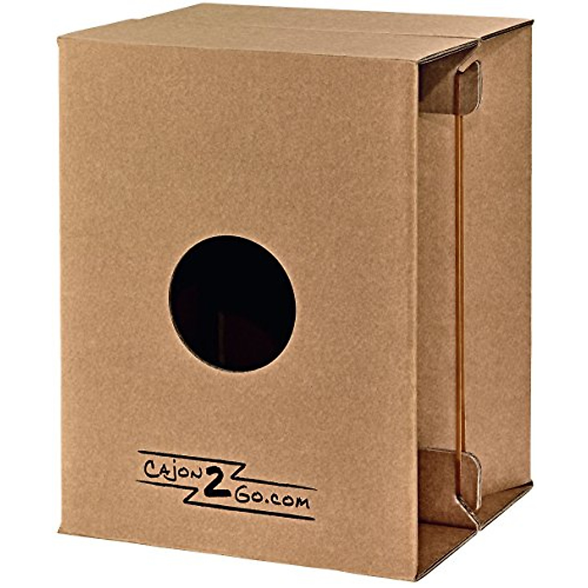 Meinl VivaRhythm VR-CAJ2GO Fold-able Pop Up Cardboard Cajon-2-Go with Internal Snares