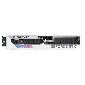Gigabyte GeForce RTX 4060 TI AERO OC 8GB Graphics Card - 8GB GDDR6 18Gbps 128bit, PCI-E 4.0, 2X DisplayPort 1.4, 2X HDMI 2.1a, NVIDIA DLSS 3, Supports 4K, Ada Lovelace Arch, GV-N406TAERO OC-8GD