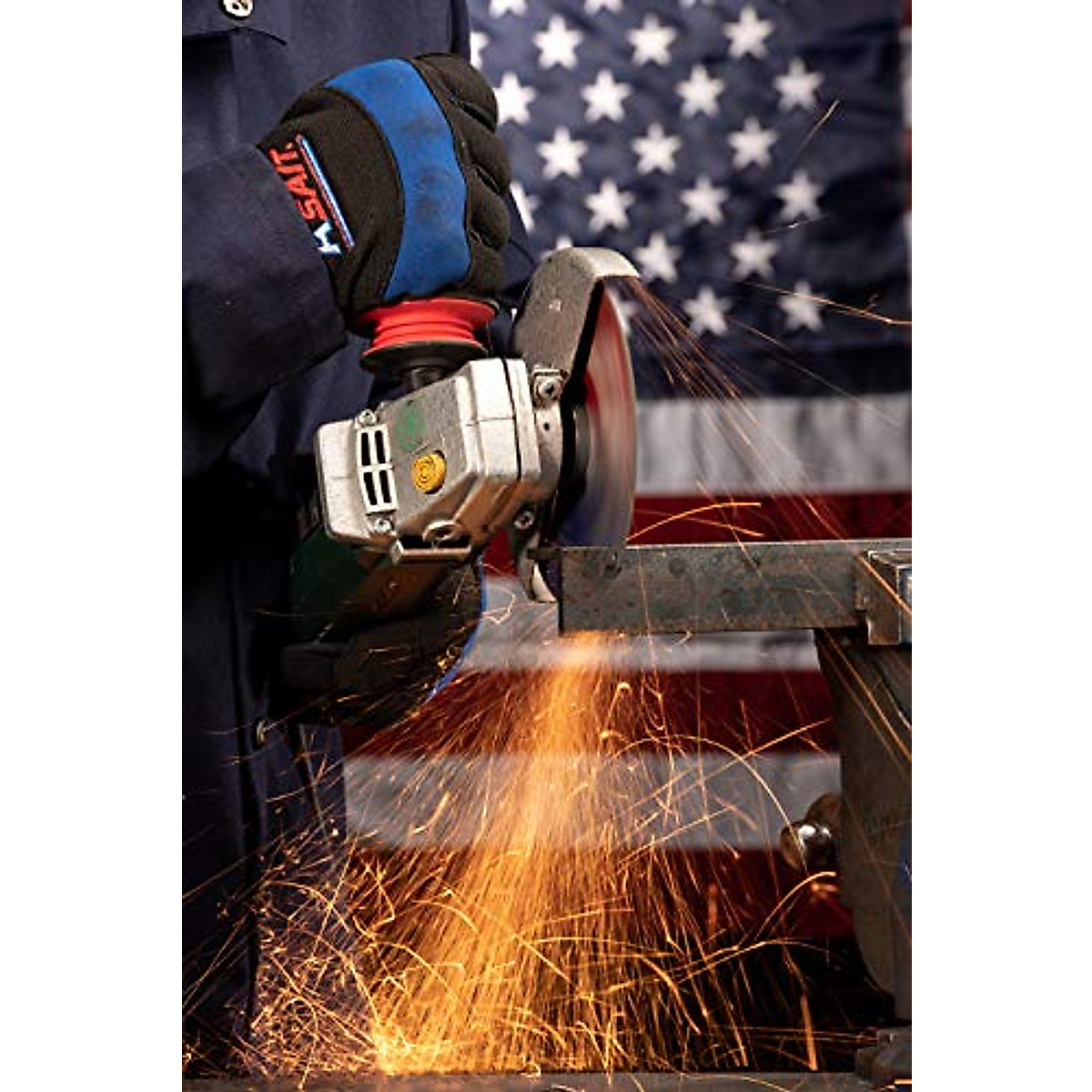 United Abrasives-SAIT 22021 A60S General Purpose Cut-Off Wheels (Type 27/Type 42 Depressed Center) 4 1/2" x .045" x 7/8", 50-Pack