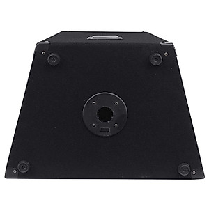 (2) Rockville RSG15 15 3-Way 1500 Watt 8-Ohm DJ PA Speaker +Stands +Cables