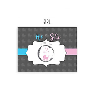 My Scratch Offs Its a Girl Baby Carriage Gender Reveal Party Scratch Off Scratcher Lottery Tickets Cards Family Friends 25 Pack