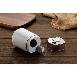 Toothpick Holder Dispenser, Pop-Up Automatic Toothpick Dispenser, Toothpick Storage Box (Grey)