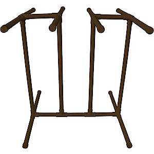 Poolside Storage Organizer for Drying Wet Towels, Floats, Noodles, Paddles, 37.5" W x 37.5" L x 41" H, (Brown)