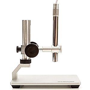 Opti-Tekscope Digital USB Microscope Camera- Advanced CMOS Sensor, True High Definition Macro 200x Zoom Imaging –1600 x 1200, Video, Superior Industrial Quality Base, 8 LED, Windows Mac Linux