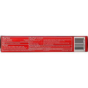 Close-Up Close-Up Cinnamon Red Gel Anticavity Fluoride Toothpaste, 6 oz (Pack of 2)