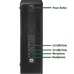HP Z240 SFF Computer PC, Intel Core i5 6500 Processor, 16GB DDR4 Ram, 256GB NVMe SSD, WiFi | Bluetooth, Wireless Keyboard & Mouse, New Dual 19" Monitor, Win 10 Pro (Renewed)