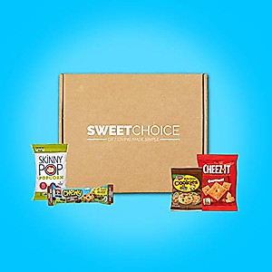 Snack box Care Package (150) Variety Snacks Gift Box Bulk Snacks - College Students, Military, Work or Home - Over 9 Pounds of Snacks! Snack Box Fathers gift basket gifts for men