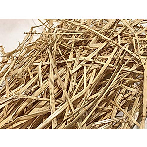 AA Plus Shop 100% Natural Wheat Straw Grass, Animal Bedding and Farm Wheat Straw (4LB)
