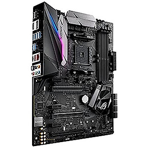 ASUS ROG Strix X370-F GAMING AMD Ryzen AM4 DDR4 HDMI DisplayPort M.2 ATX X370 Motherboard with USB 3.1