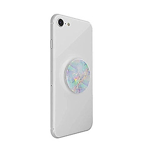 PopSockets Phone Grip with Expanding Kickstand, Marble PopGrip - Opal