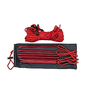 ALPS Mountaineering Ultra-Light Tarp Shelter - Charcoal/Red