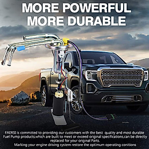 FAERSI Fuel Pump Replace# E3622S Compatible with 1996-1997 Chevy | GMC C1500 C2500 C3500 K1500 K2500 K3500 V6 V8 4.3L 5.0L 5.7L 7.4L Module Assembly