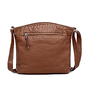 Purses for Women Soft PU Leather Shoulder Bag.HgOgTg Ladies Crossbody Purse Pocketbooks (1#)