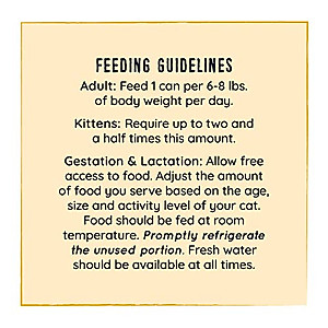 Hound & Gatos Wet Cat Food, 98% Chicken & Liver, case of 24, 5.5 oz cans