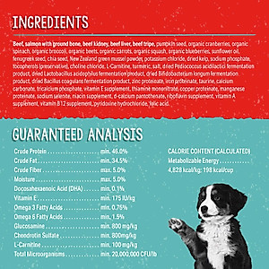 Stella & Chewy's Freeze Dried Raw Meal Mixers – Crafted for Puppies – Grain Free, Protein Rich Perfectly Puppy Beef & Salmon Recipe – 3.5 oz Bag