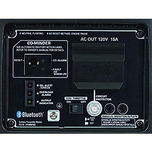 Honda EU2200iTAG 2200W 120V Portable CO-Minder Inverter Generator Bundle with Parallel Cables