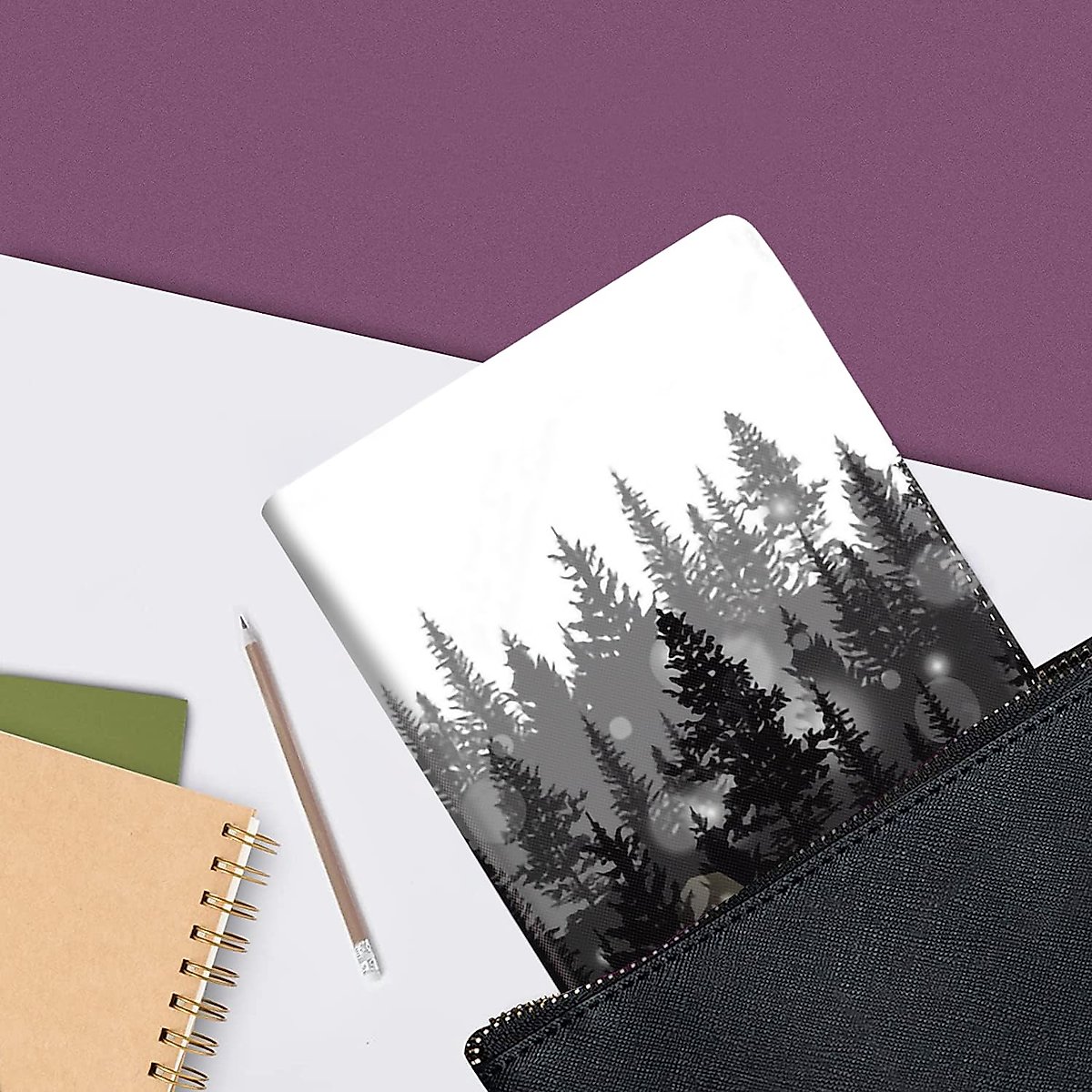 Case for Samsung Galaxy Tab A7 10.4 Case 2020，Slim Fit Foldable Standing Cover Case with Auto Sleep/Wake for Samsung Galaxy Tab A7 10.4 inch [SM-T500/T505/T507]，Misty Forest Pattern