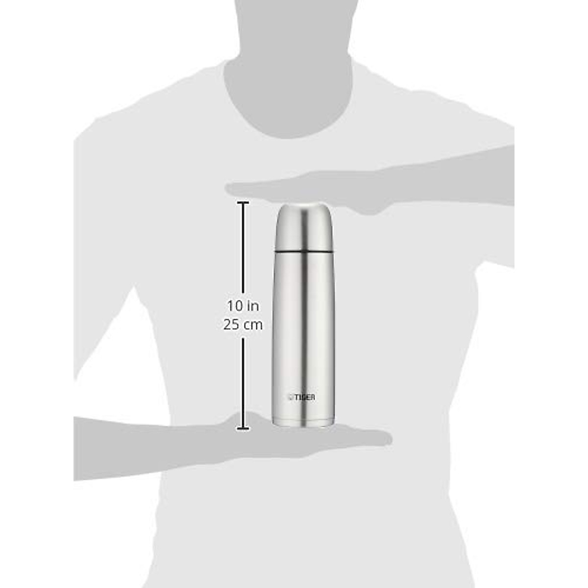 Tiger MSC-C050-XS Thermos Bottle, 16.9 fl oz (500 ml), Cup, Standard, Type Tiger